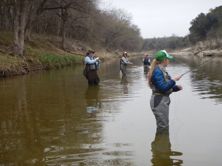 Head to the Nolan River for sand bass on March 16 | Fort Worth Fly Fishers